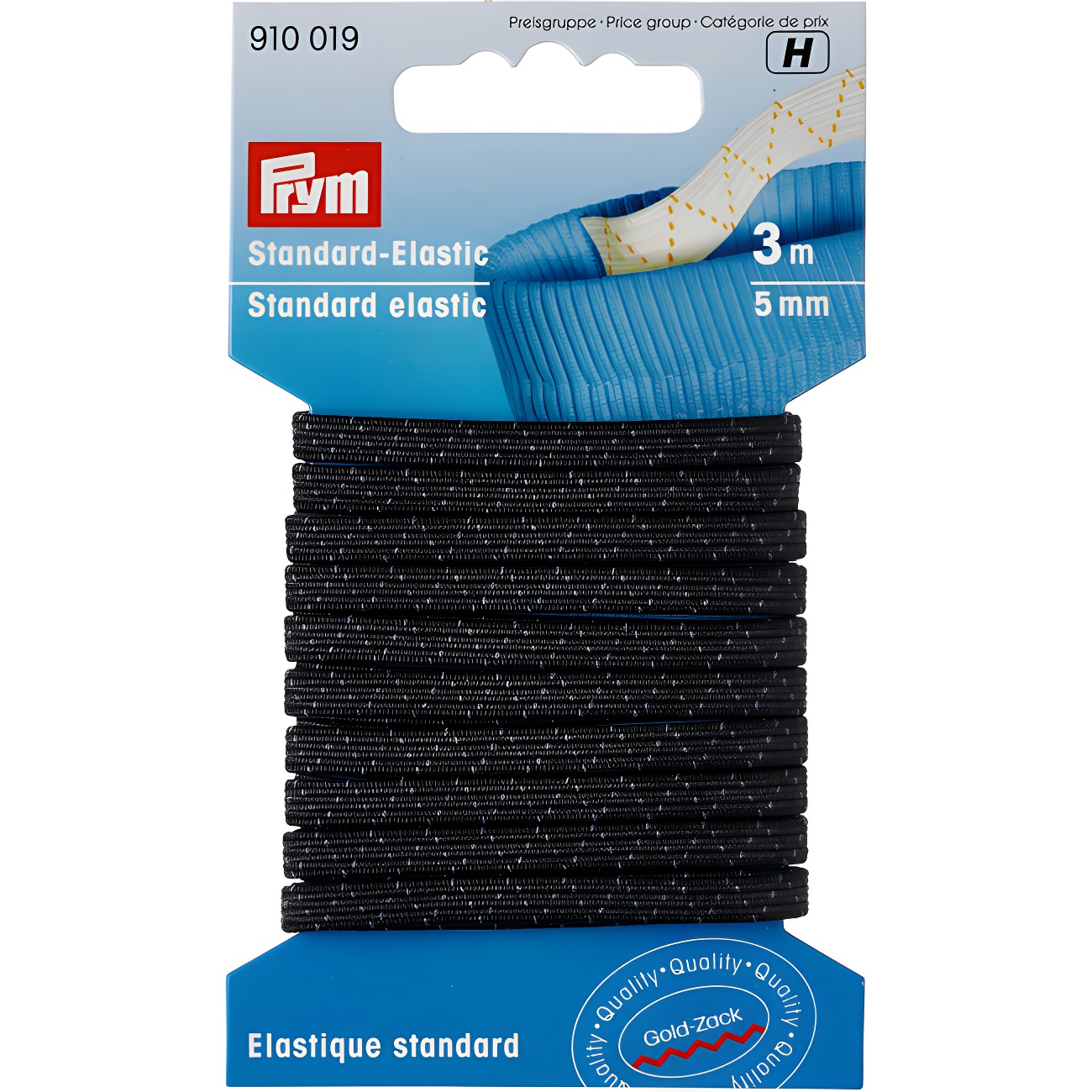 Fita elástica 0,5 cm - Prym - 3 m por 2,75