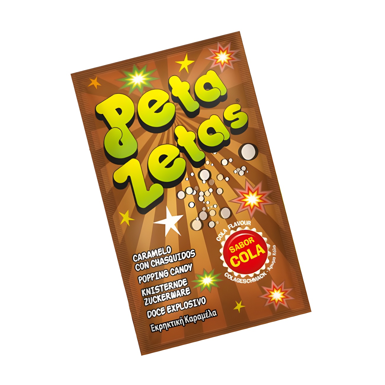 Peta Zetas 7 gramas de rebuçado com estalinhos - 1 unidade por 0,55
