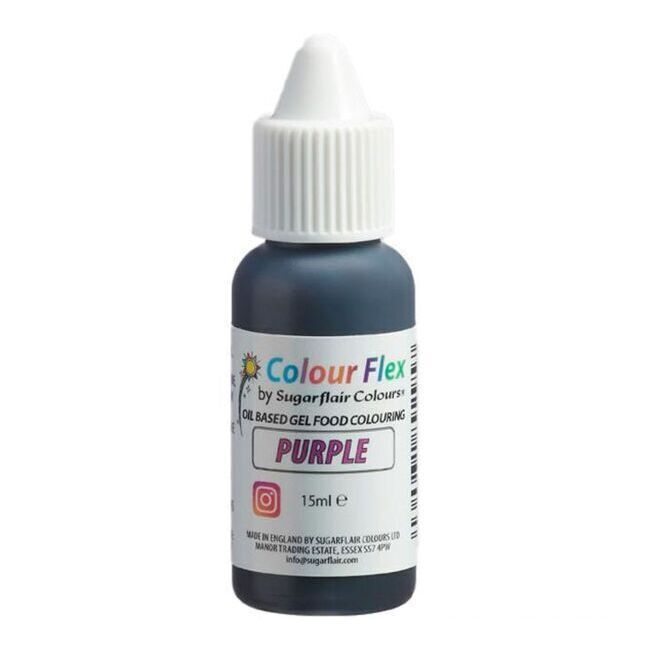 Colourflex corante líquido lipossolúvel 15 ml - Sugarflair por 7,00